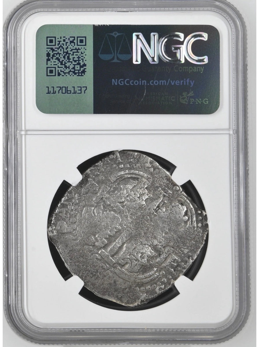 JUPITER SHIPWRECK 8 REALES Bolivia Dated 1658 NGC XF Details ...
