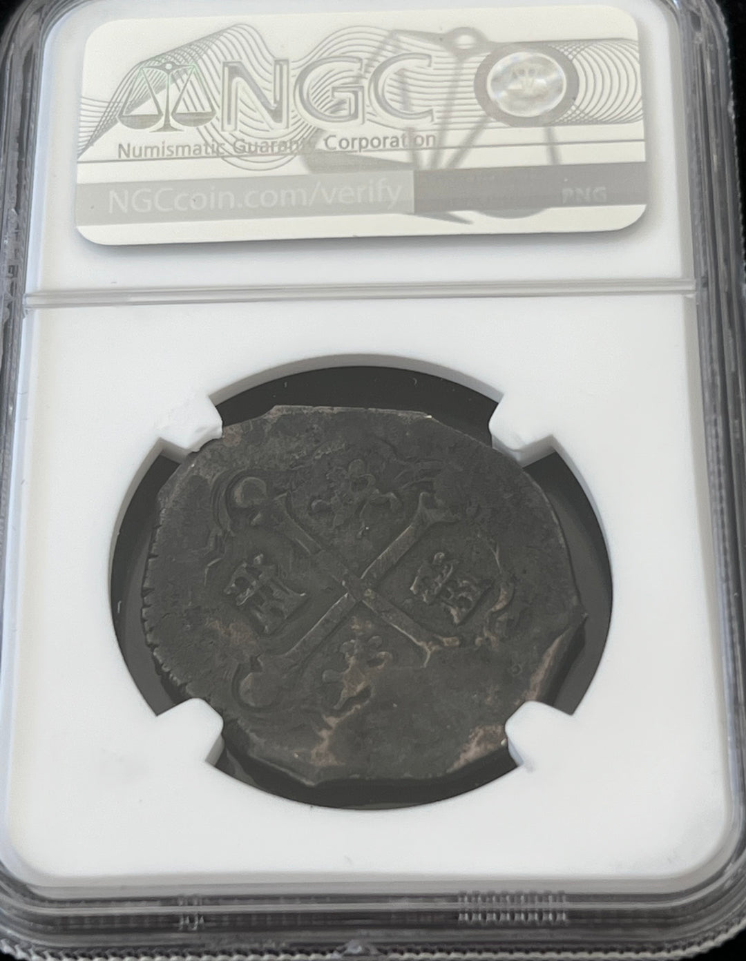 Lucayan Beach Wreck 4 Reales VF Details – Shipwreck Coins